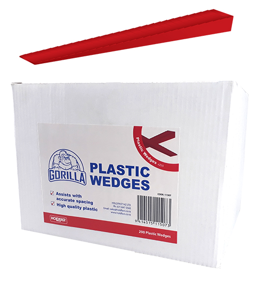 Gorilla Plastic Wedges - Soudal New Zealand